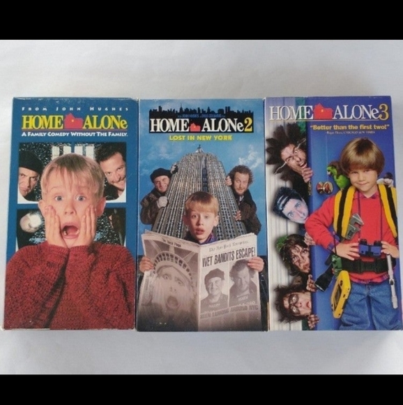 20th Century Studios | Media | Home Alone 2 And 3 Vhs Tapes 9s ...